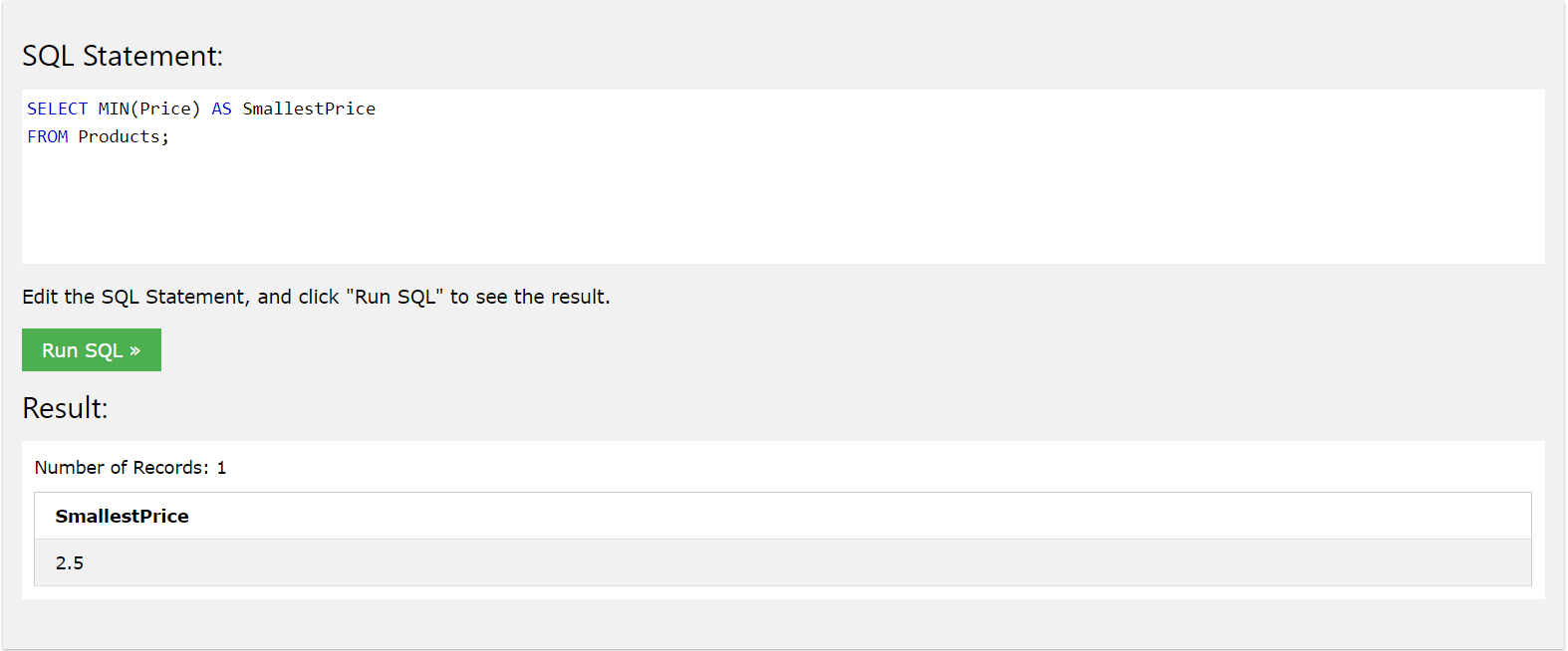 Database System 2560: MySQL - Tutorial
