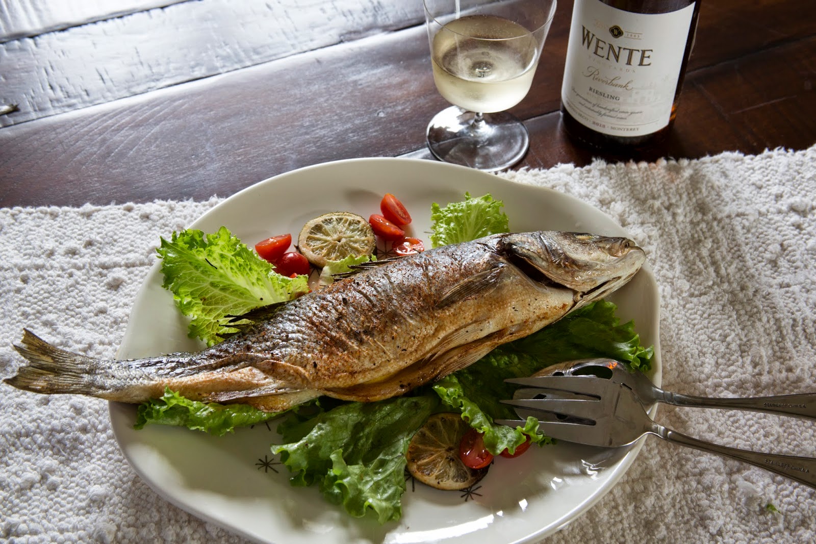 ShowFood Chef: Simple Whole Roasted Branzino
