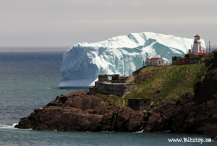 Bitstop: Icebergs at Fort Amherst