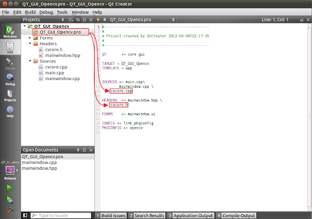 TRong Programing World: [Qt] - Create menu bar with QT