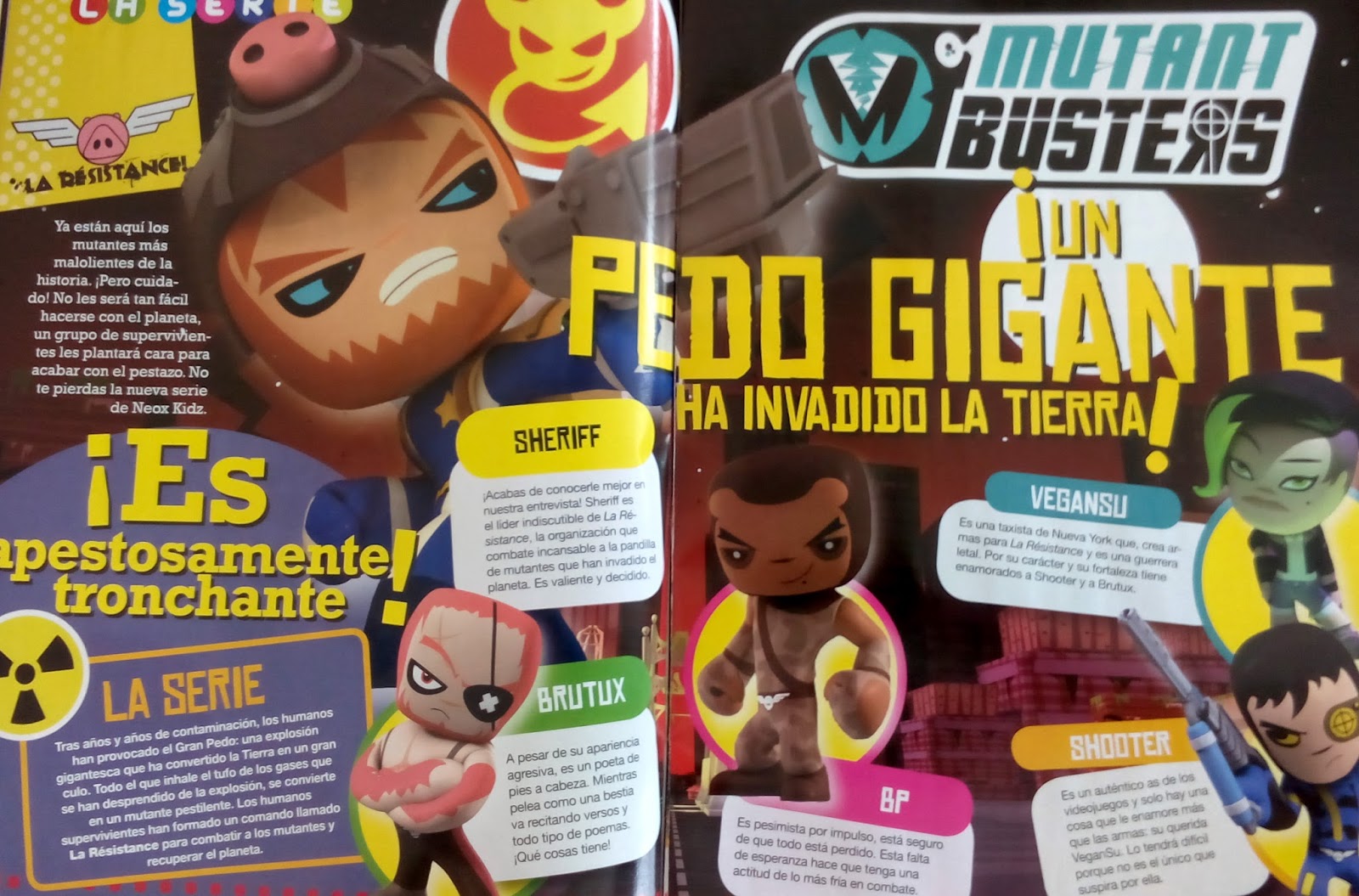 Mutant Busters ya da mucho que hablar