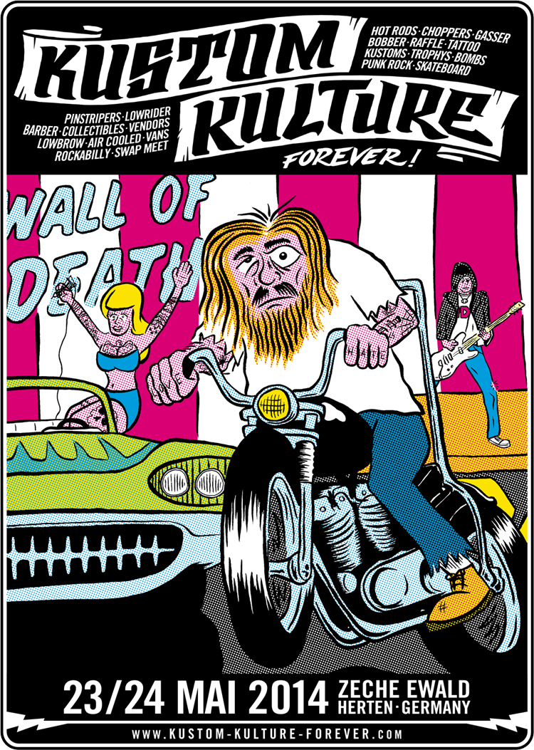 Custom Cycle Crew Kustom Kulture Forever