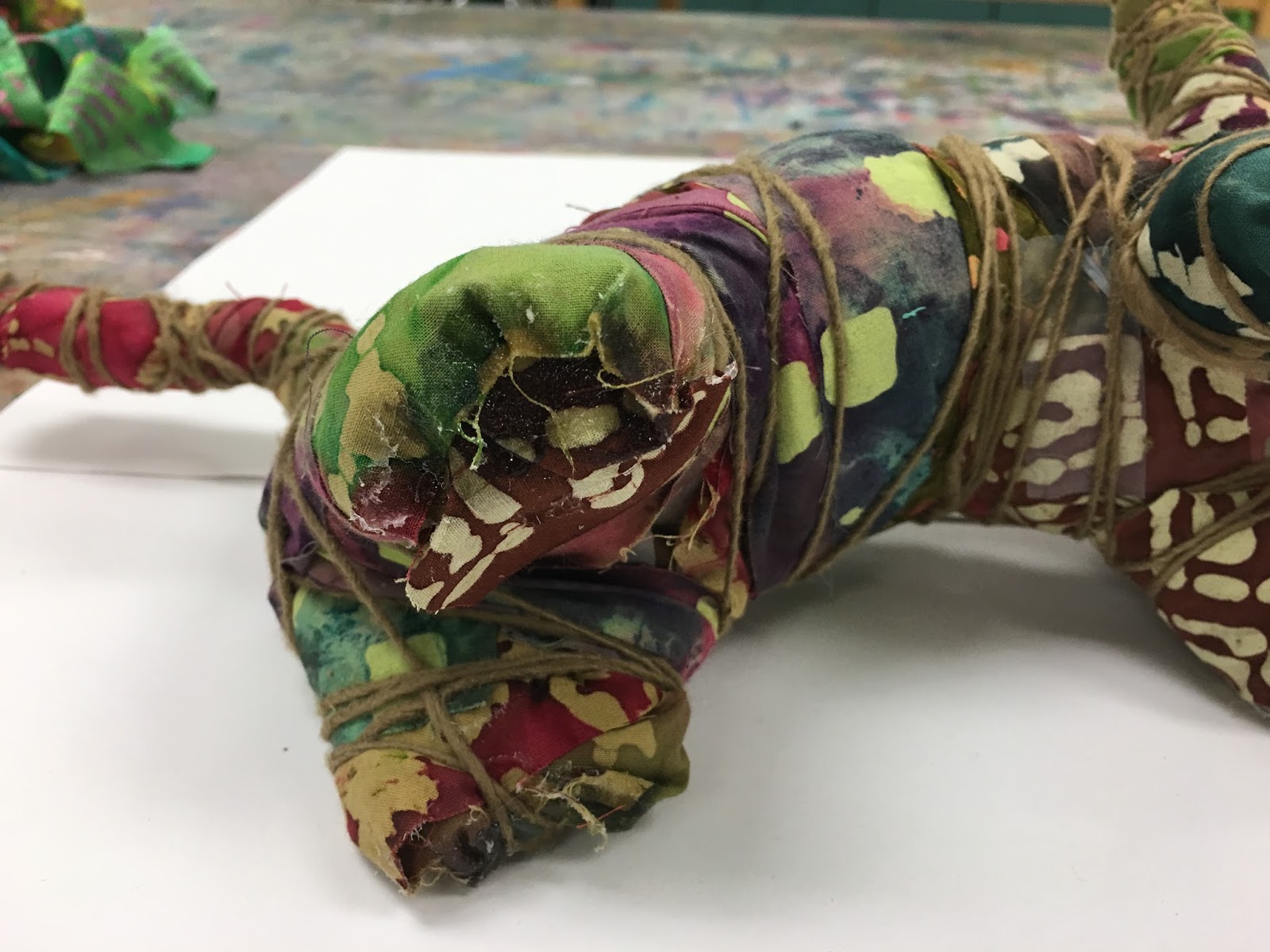Art Room Blog: Scrappy Creatures Step-By-Step Lesson...