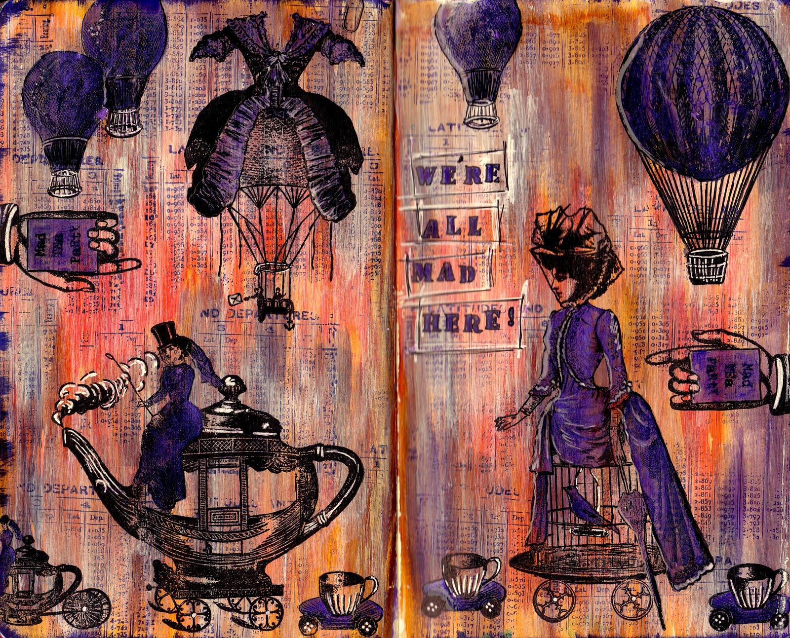 Artful Evidence: Journal Pages from 2011