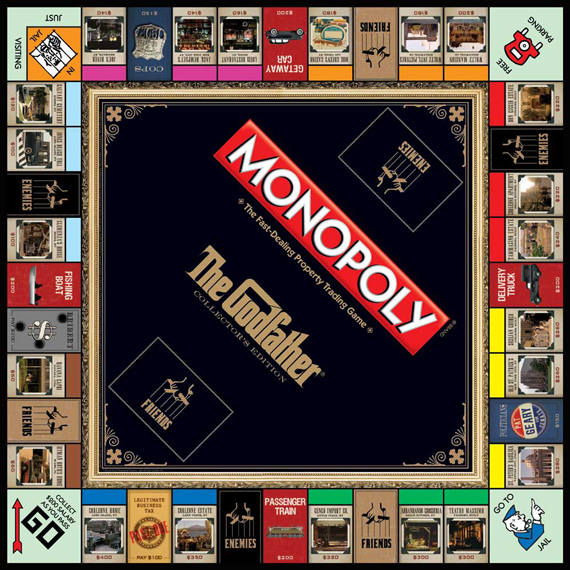 KEEPYASWAG.COM: MONOPOLY - THE GODFATHER EDITION
