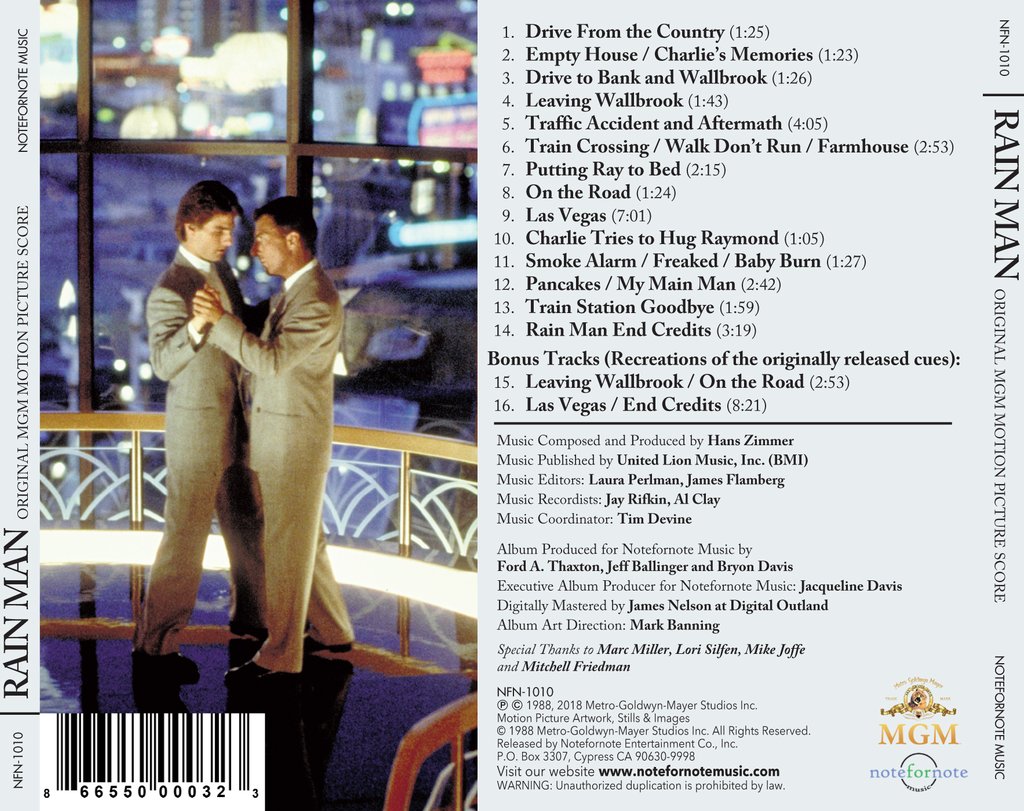 Soundtrack Covers: Rain Man (Hans Zimmer)