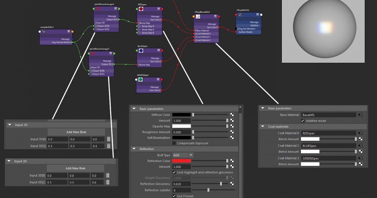 TIPS CG: MAYA - VRAY // Reflection RGB