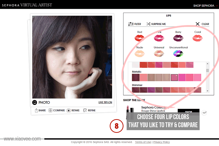 Xiao Vee: Indonesian Beauty Blogger: Sephora Visual Artist Challenge ...