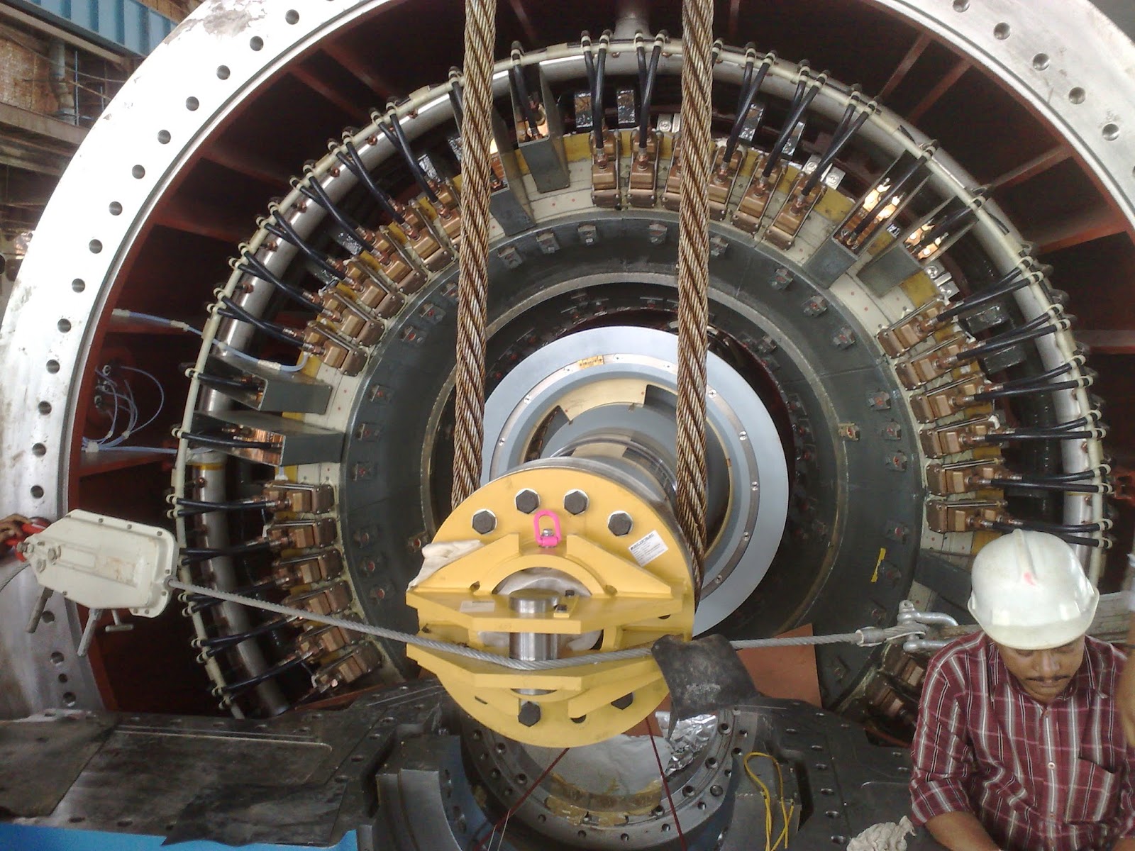 ABC OF THERMAL POWER PLANT: ERECTION SEQUENCE AND PLAN FOR GENERATOR ...