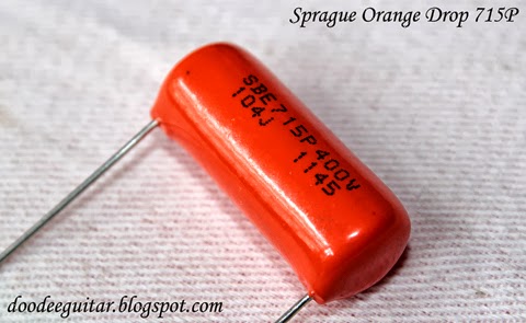 doodeeguitar: Sprague Orange Drop 715P