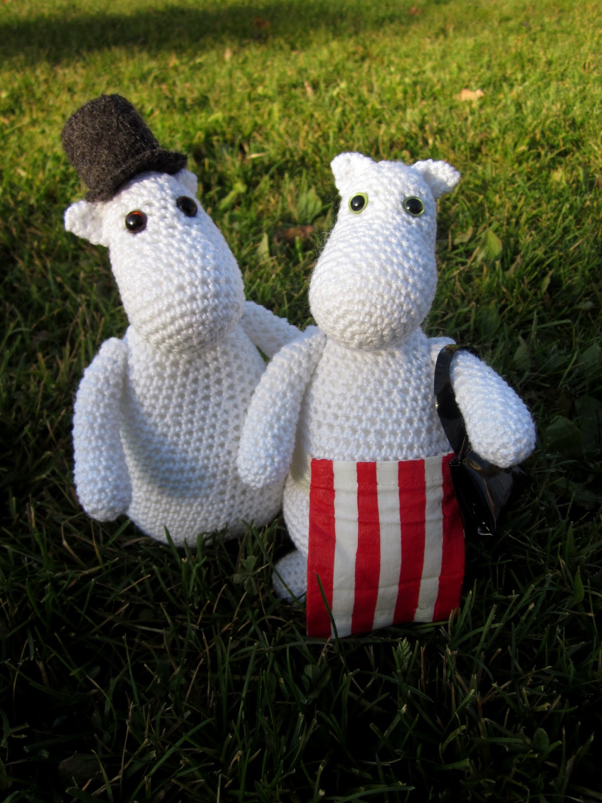 Fröken garn: Mumintrollen har hittat hem!