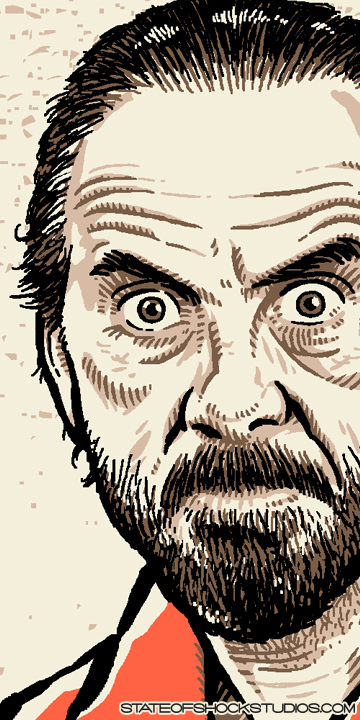 INSIDE THE ROCK POSTER FRAME BLOG: Darin Shock Squirrel Master Half ...