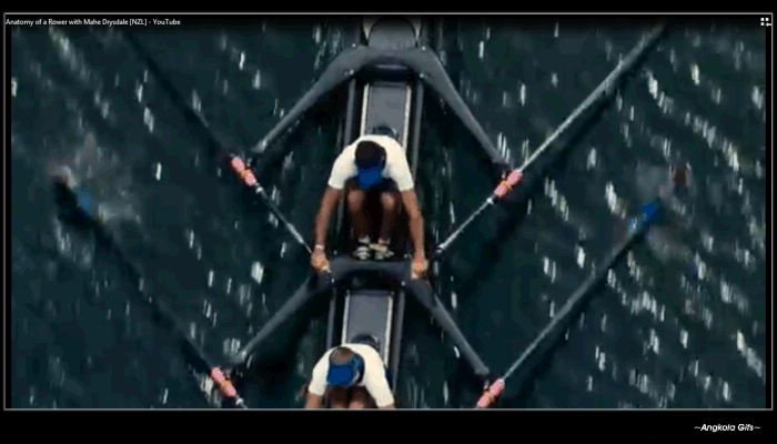 Animasi Bergerak Gif: Rowing Animated - Gif