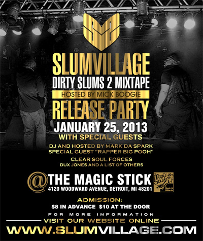 Hip In Detroit: Win Tickets to see Slum Village