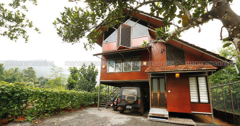 Portable 1700 Sqft Fibre Cement Board Home Design with Free Plan ...