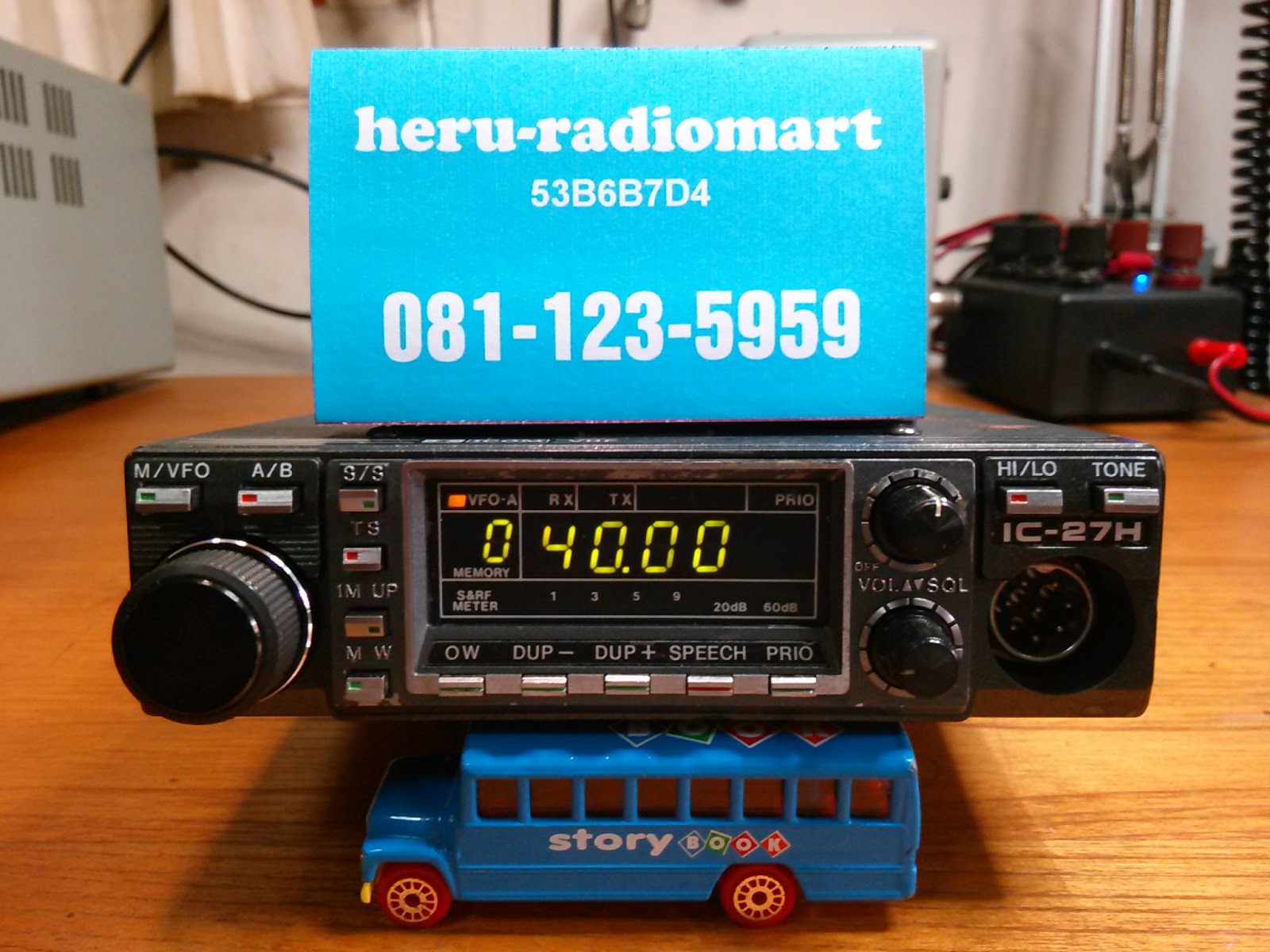 Heru-Radiomart: ICOM IC-27H S/N.05287 (**SOLD, Awayan**)