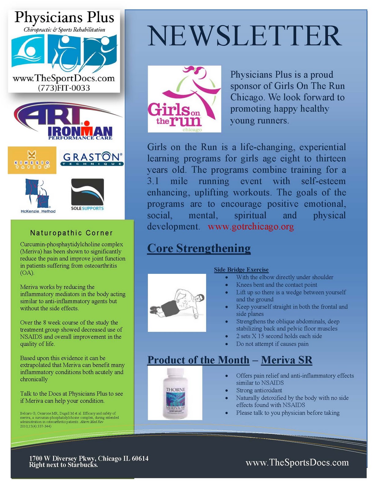 Physicians Plus Chiro & Sports Rehab: April 2011 Physicians Plus Newsletter