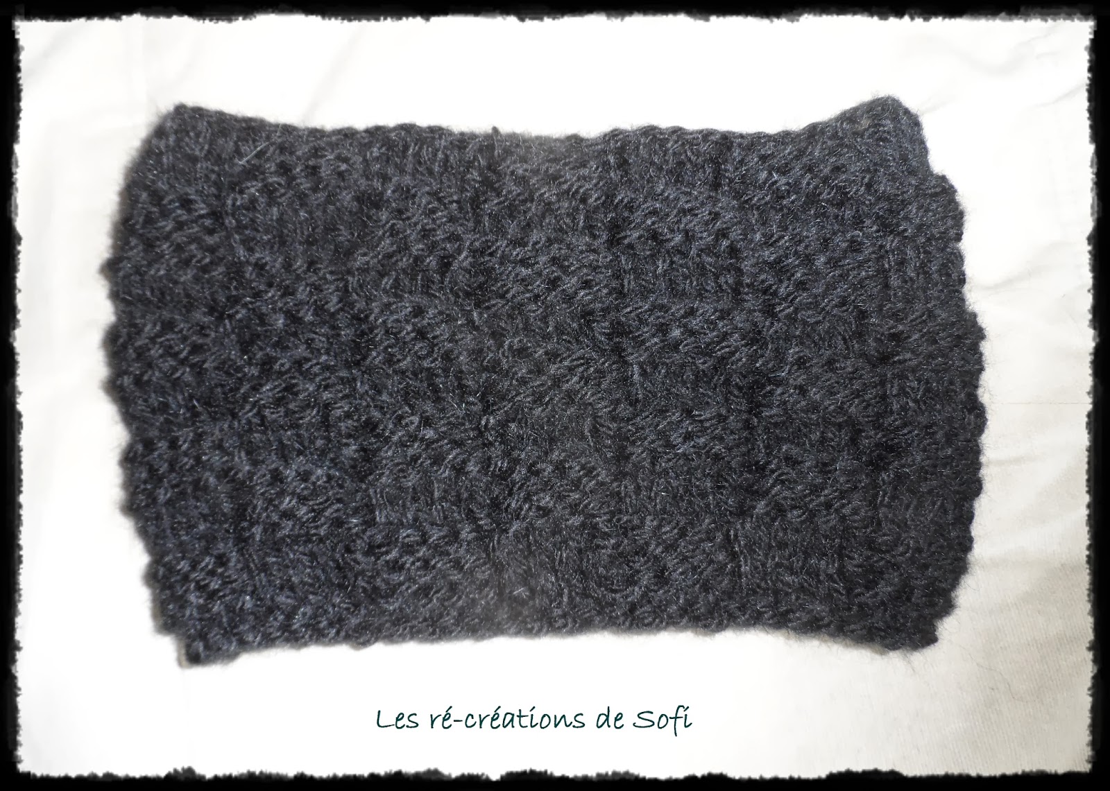 Les ré-créations de sofi: Cache-col ou snood damier pour homme