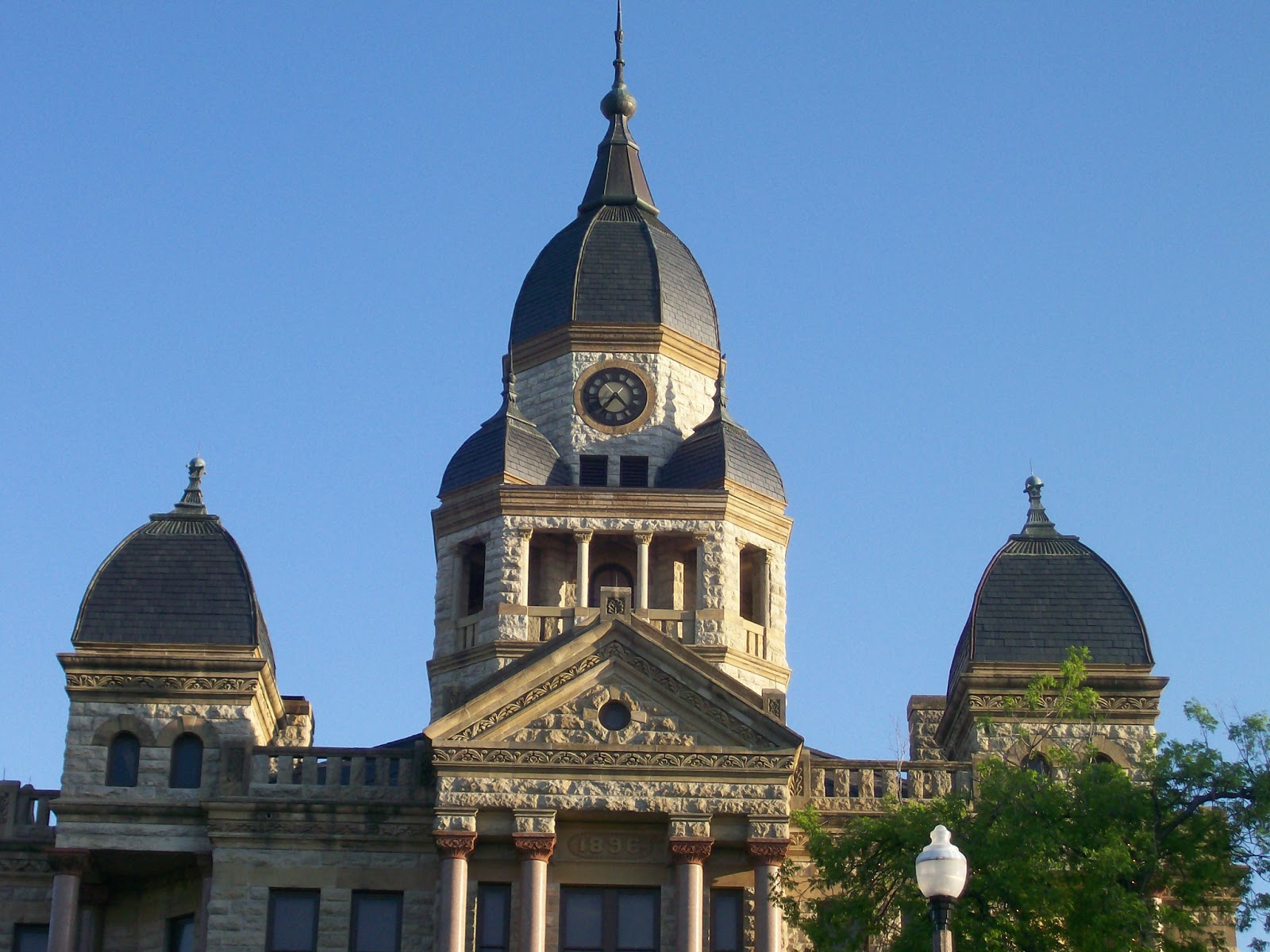 View from the Passenger Window: Denton's Courthouse Museum Square