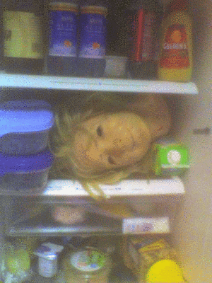 Head In The Fridge