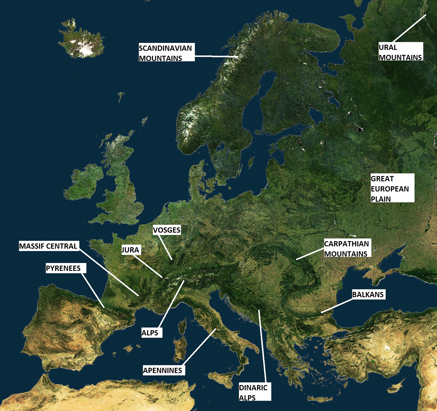 BLOG ABRAHAM FERNÁNDEZ GEOGRAPHY AND HISTORY: UNIT 3. THE RELIEF OF THE ...