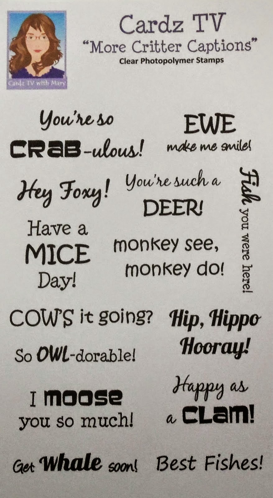 Crafted With Love By Karen: Cardz TV 3D Designers Anything Goes Blog Hop