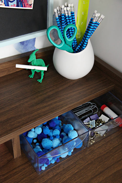 IHeart Organizing: Back to School: A Creative Workspace for our Boy!