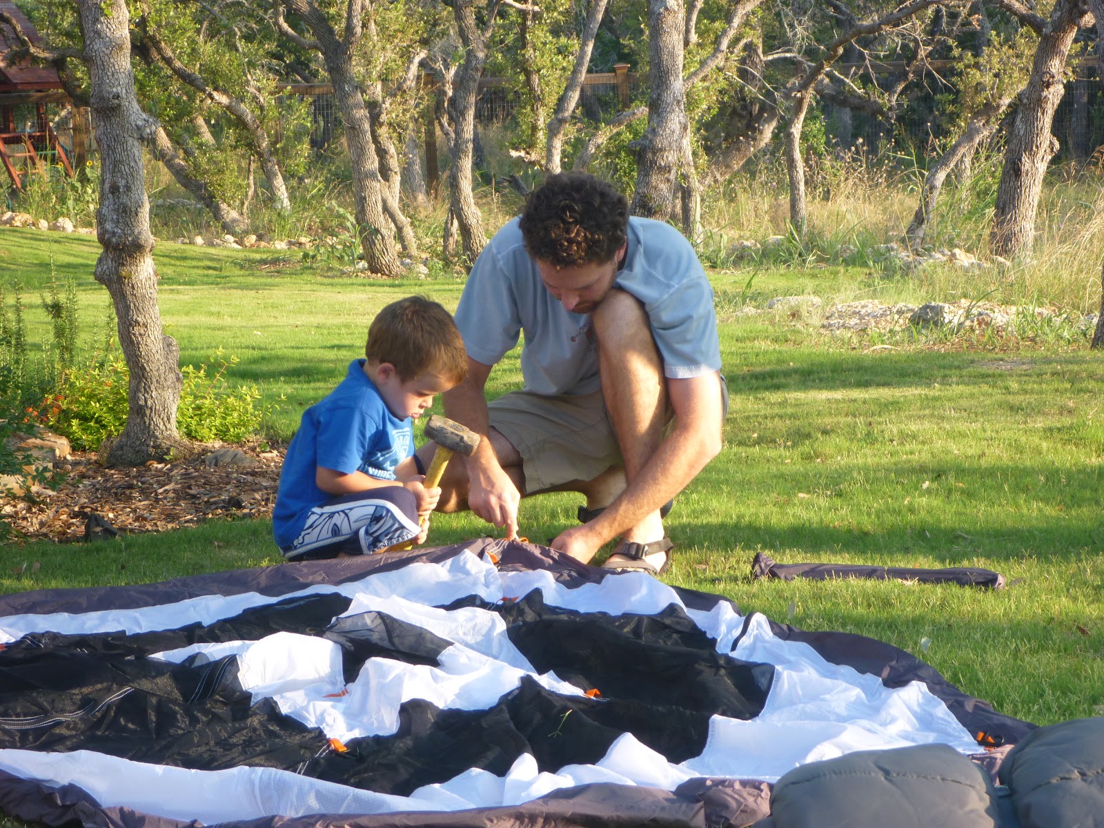 The Cross Family: Camp Out with Dad