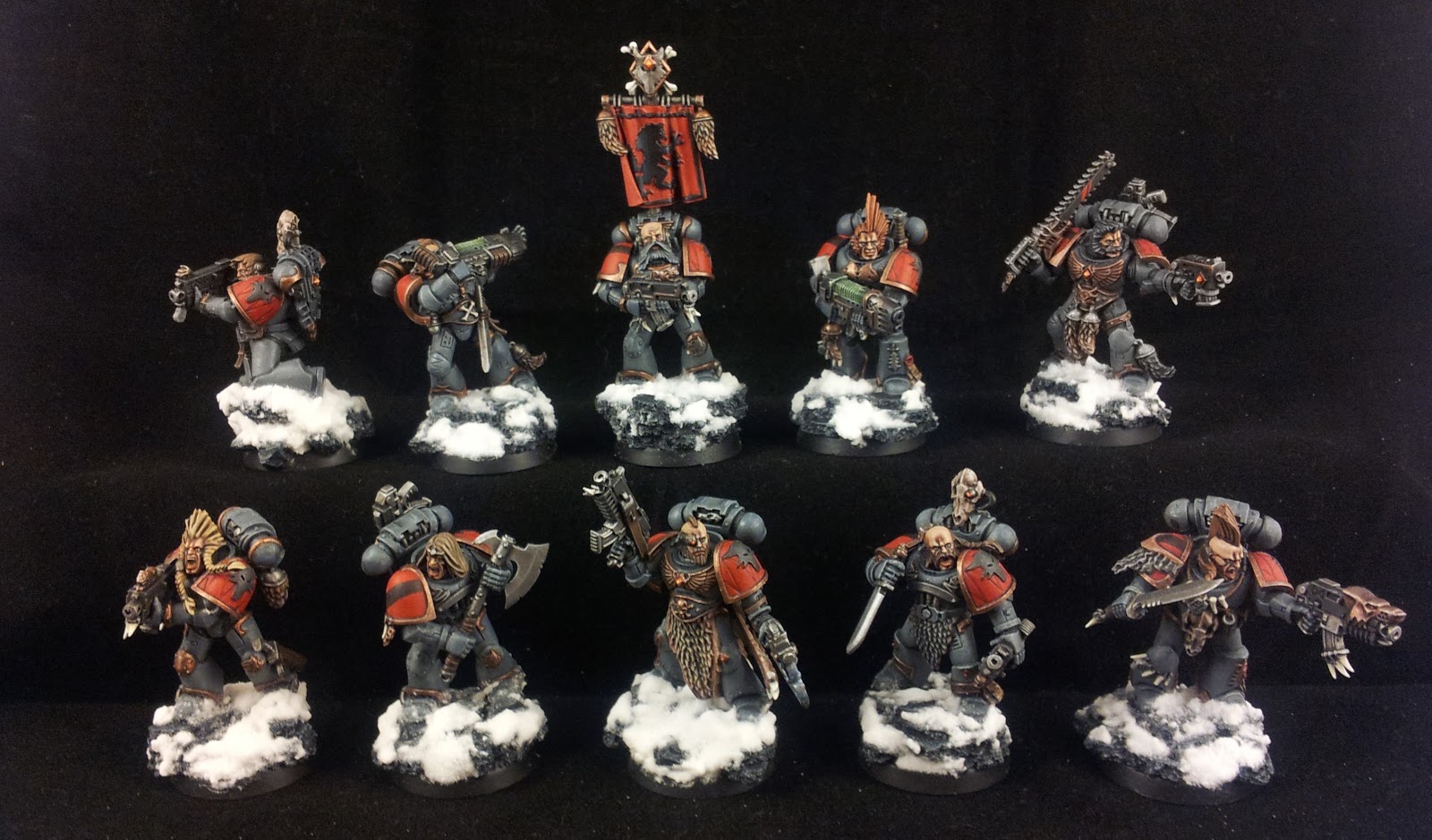 Pingo's Projects: Harald Bayneye's Pack: Grey Hunters