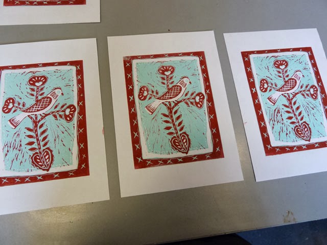 Jacqui Dodds Art: Introduction to Reduction Lino Printing - Birmingham ...
