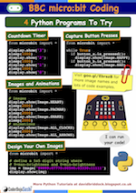 David Briddock: CoderDojo micro:bit MicroPython Sushi Cards