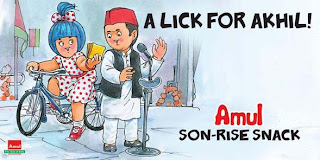 Popular Artist: Funny Amul ads based on current affairs