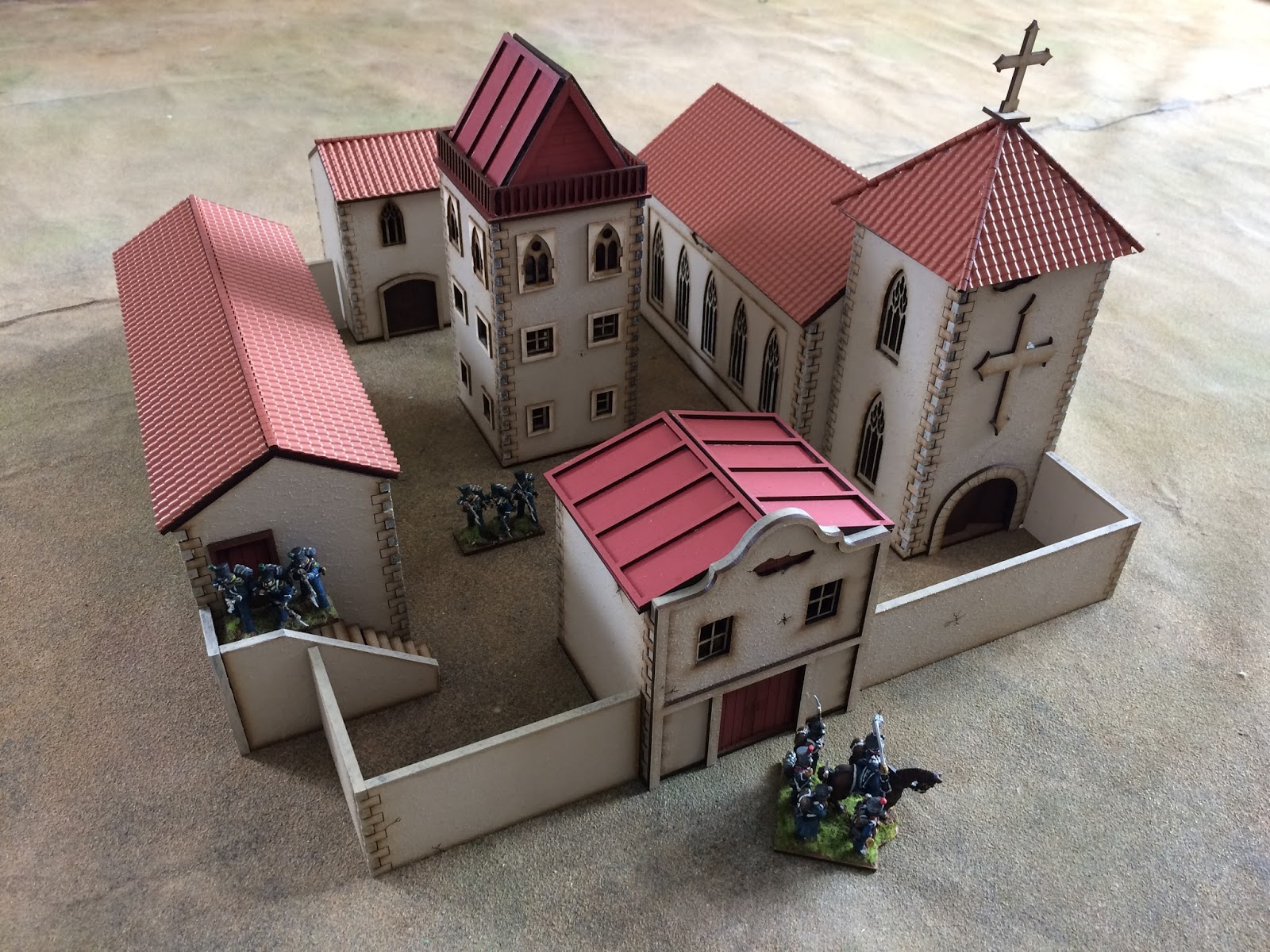 Empires At War Blog: 28mm Spanish monastery buildings