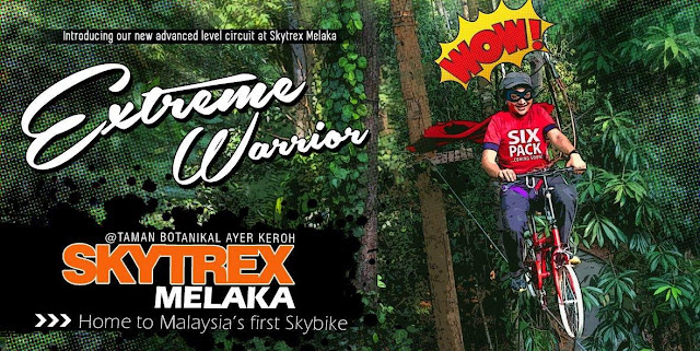 Skytrex Melaka 全马第一个空中自行车就在《马六甲冒险乐园》！ - 乐飞翎 ♥ LUVFEELIN