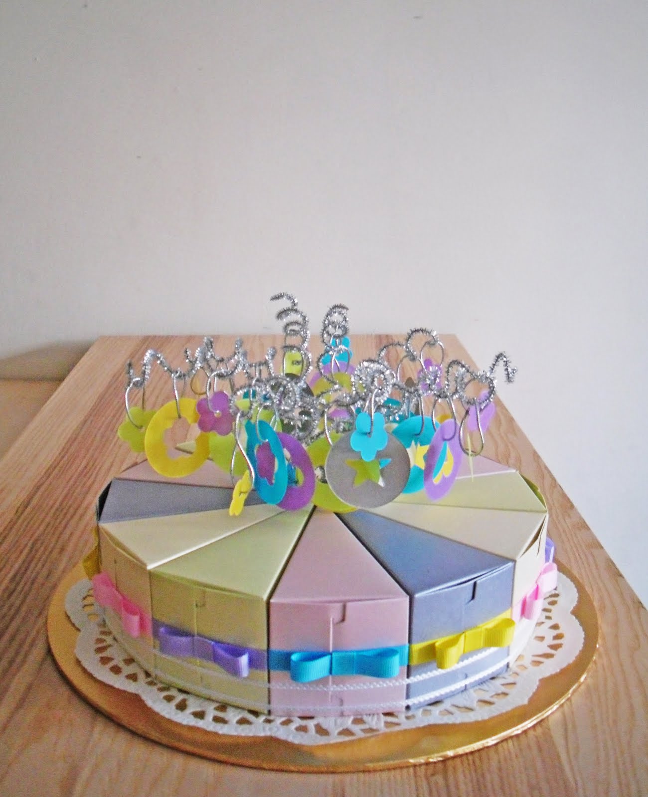 With Every Detail: WED small-tiered Paper Cakes for Kids on Hari Raya