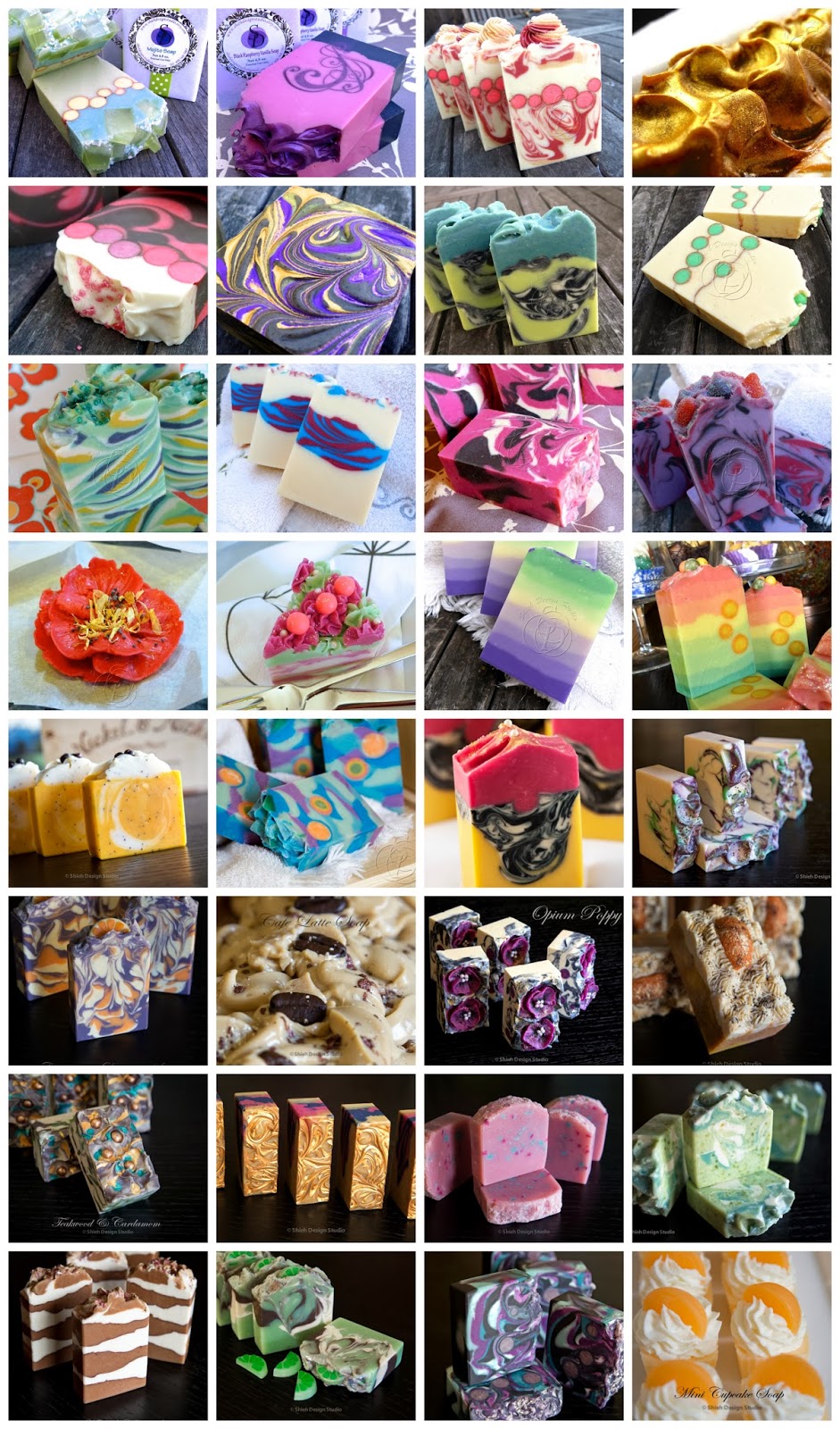 Soap & Restless: 2013 Soap Collage