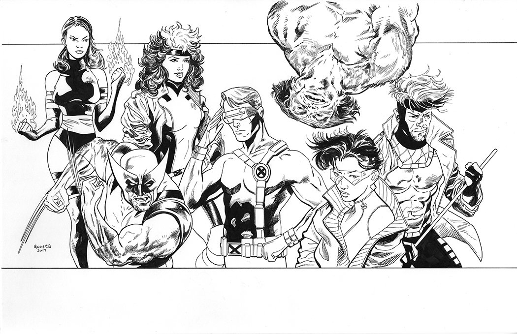 The Dork Review: Commissions Inspired by Art Adams...