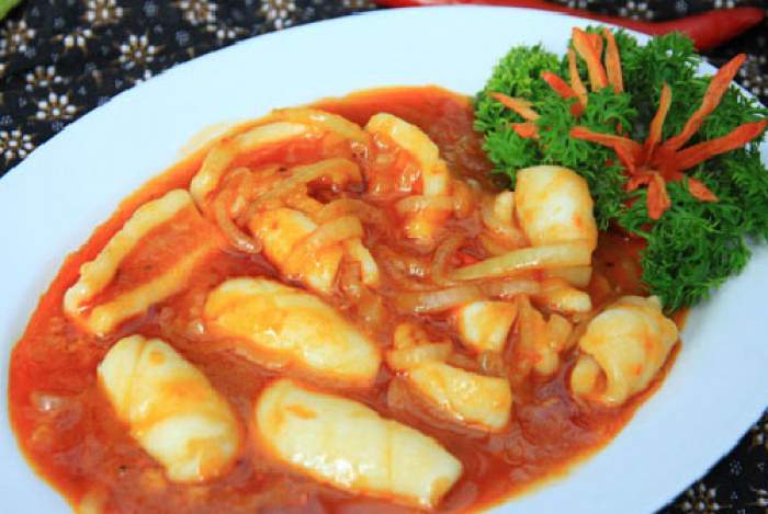 Resep Memasak Cumi Saus Padang Pedas Enak
