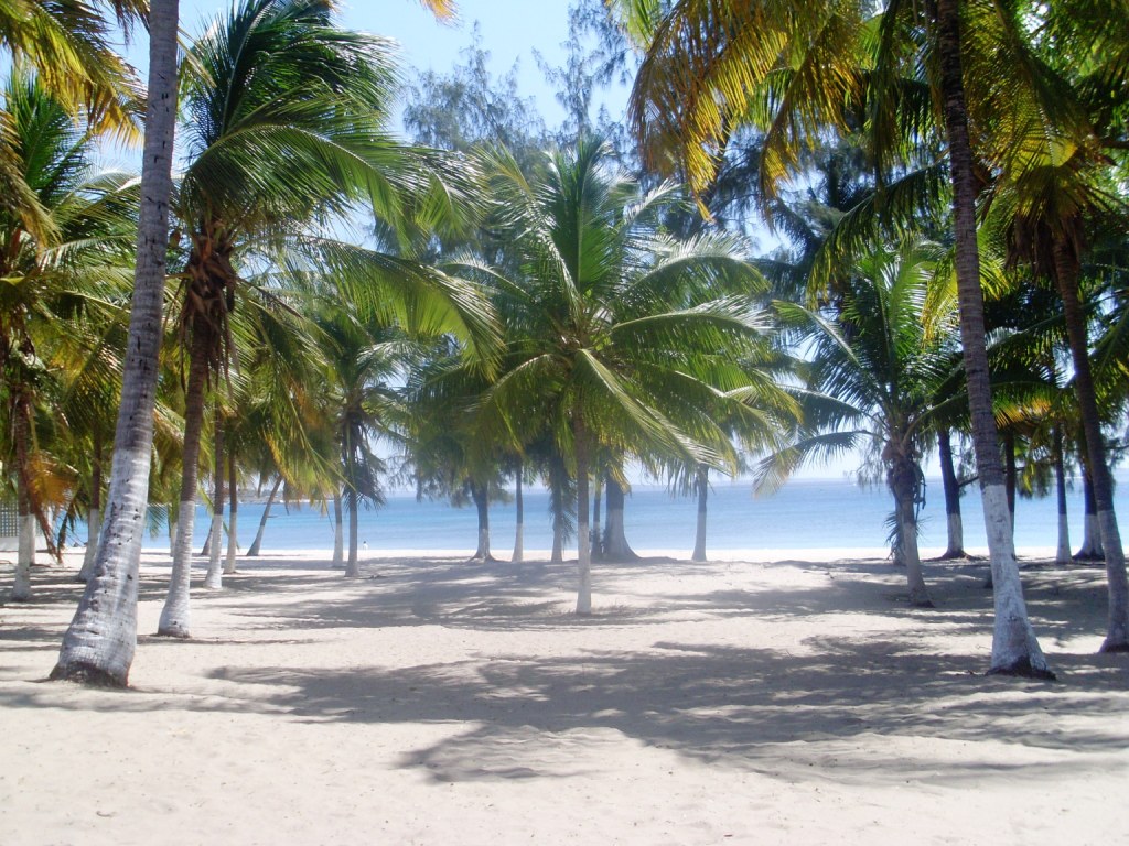 .: Praia de Wimbi em Pemba.