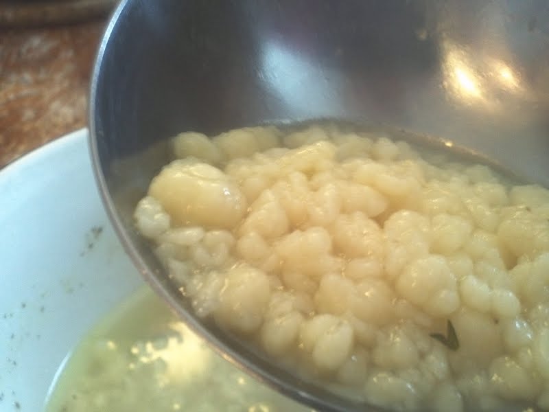 The Brown Goddess: Rivel Soup for the Soul...