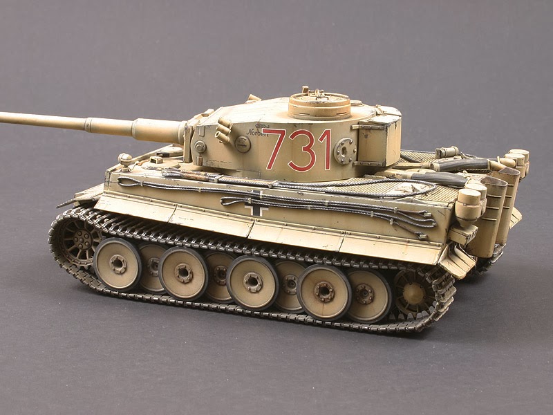 DieselRocket's Military Modeling: 1:48 Tamiya Tiger I Afrika by Gary Boggs