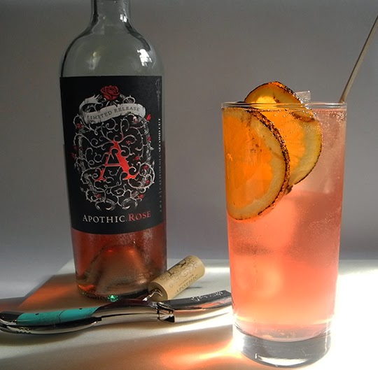 Gastronomista: Orange & Chile Apothic Rose Spritz