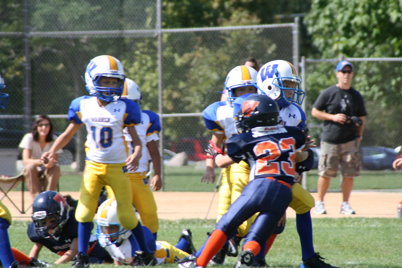 Wheaton Rams Team Black 73lbs: Wheaton Bowl vs. Warren