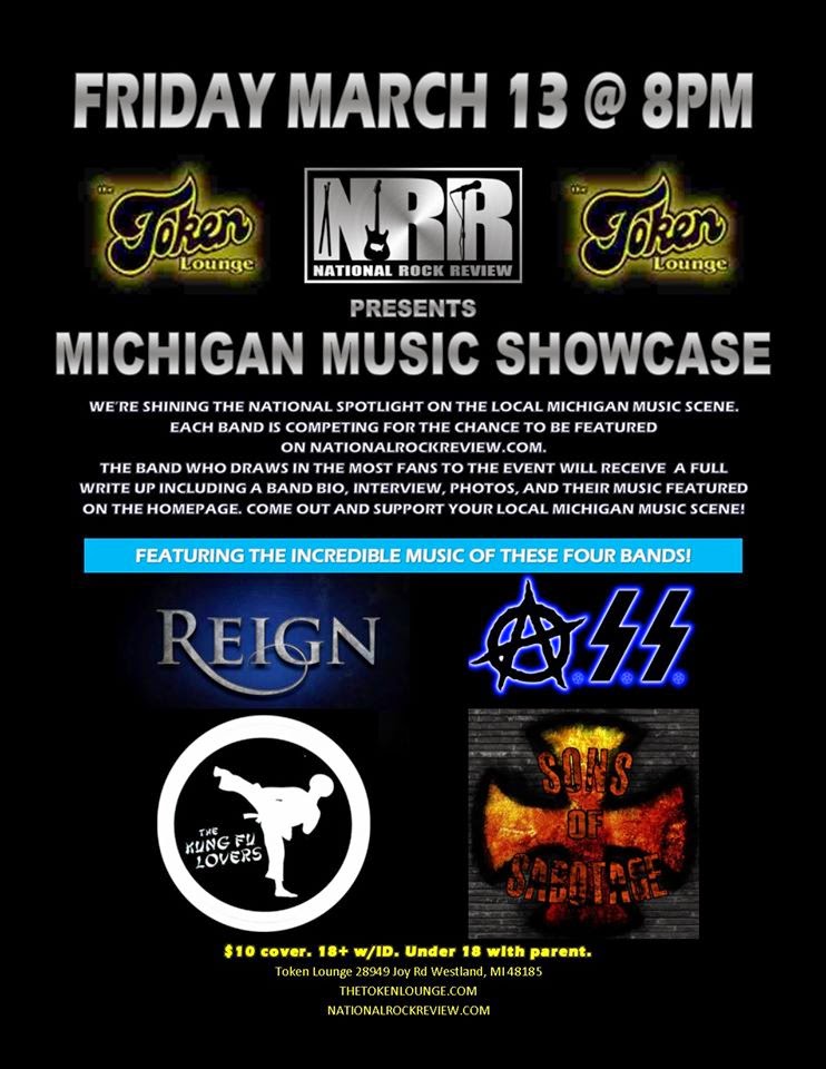 Hip In Detroit: National Rock Review Michigan Music Showcase Ticket ...