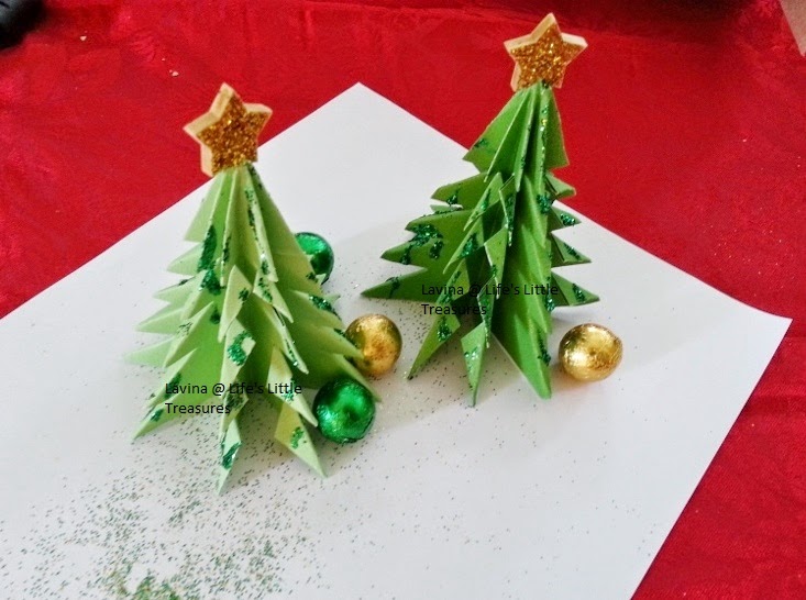 Life's little treasures: Kids craft - Origami Christmas tree | Origami ...