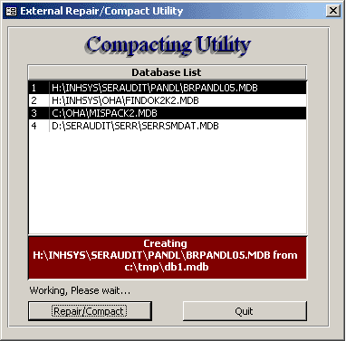 REPAIRING COMPACTING DATABASE WITH VBA ~ LEARN MS-ACCESS TIPS AND TRICKS