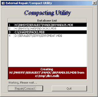REPAIRING COMPACTING DATABASE WITH VBA ~ LEARN MS-ACCESS TIPS AND TRICKS
