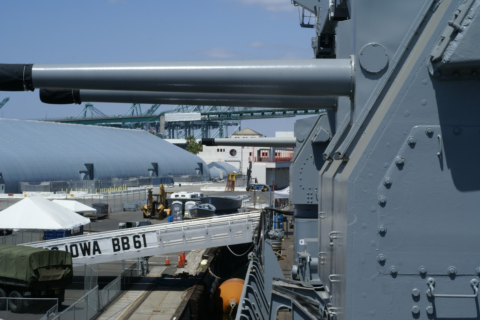 My Little World Of Dementia: Battleship Iowa at Long Beach CA