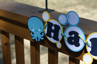 R + R Creations: under the sea birthday banner!