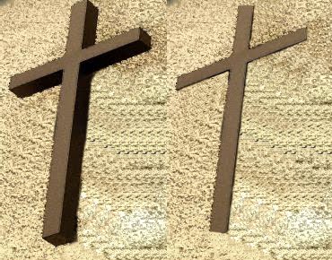 Carajo.com: Las Cruces inclinadas - Cementerio de S.A, de Areco